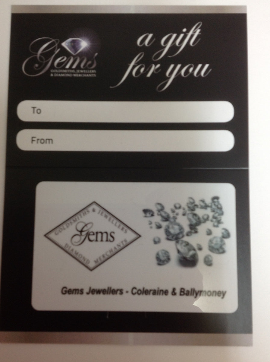 Gift Card – Gems Jewellers